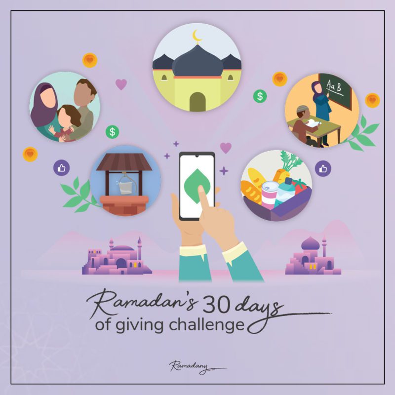 Ramadan's 30 days of Giving - Ramadany