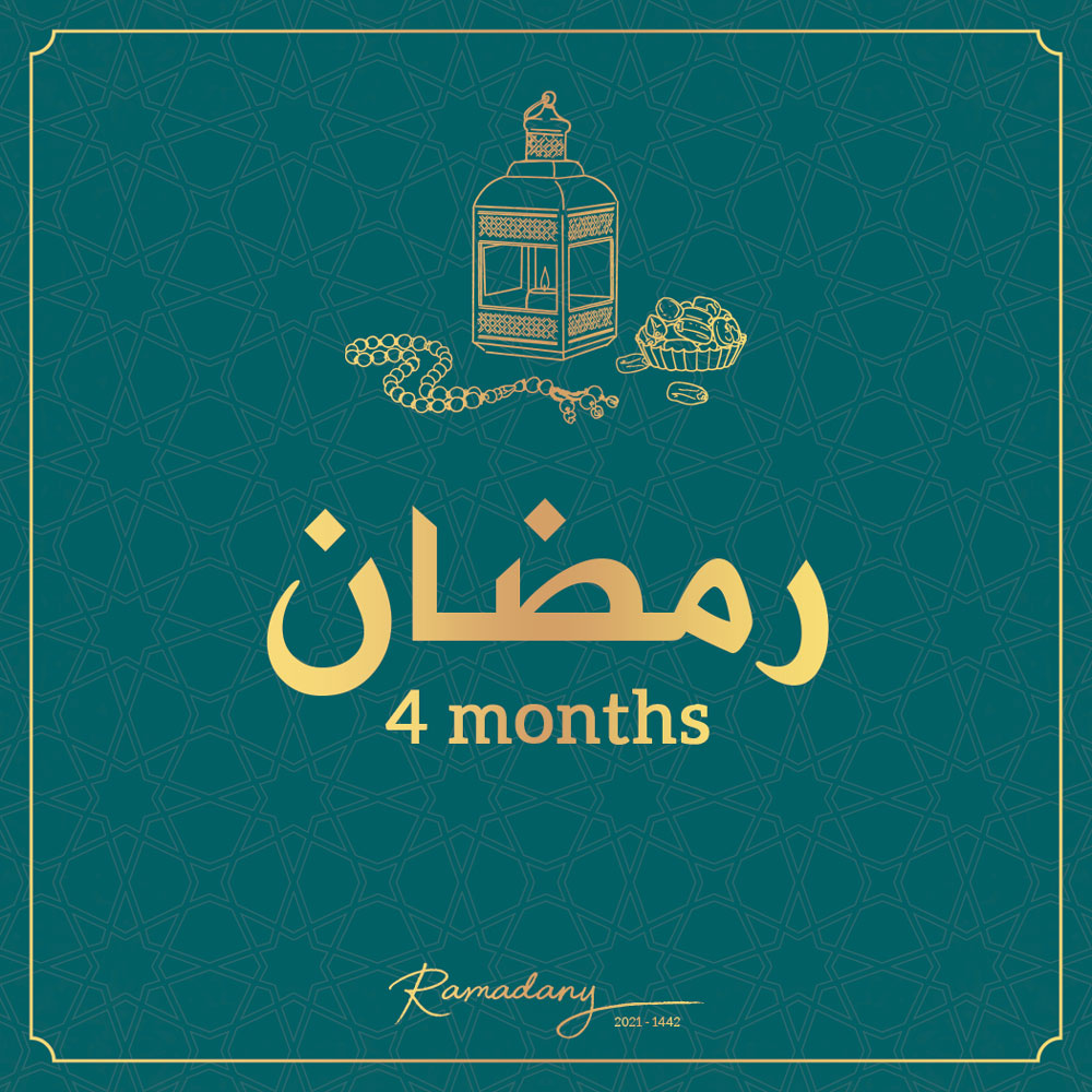 Ramadan 2021 - 4 months to go - Ramadany