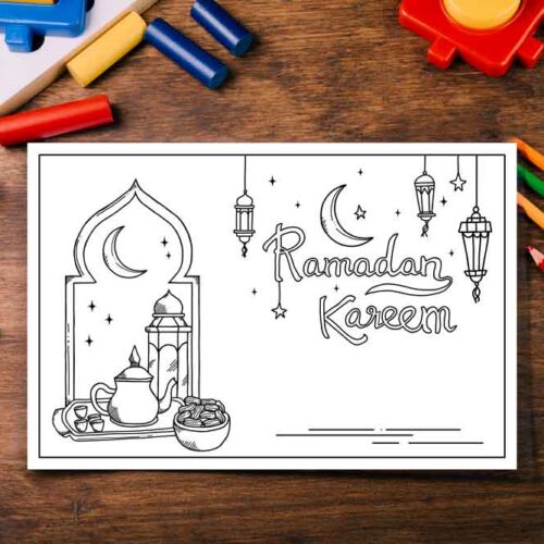 Ramadan Kids Word Search | Uppercase and Lowercase | Printable - Ramadany