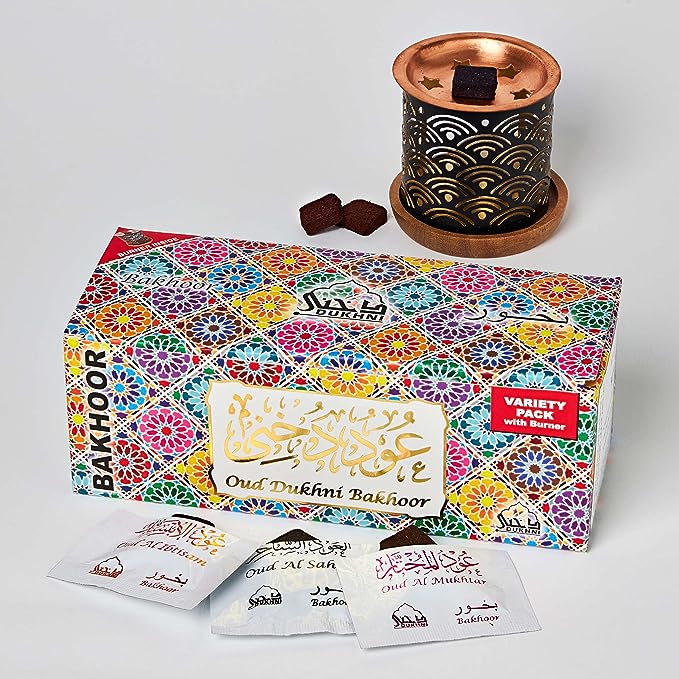 The Mystical World of the Dukhni Oud Bakhoor Variety Box - Ramadany